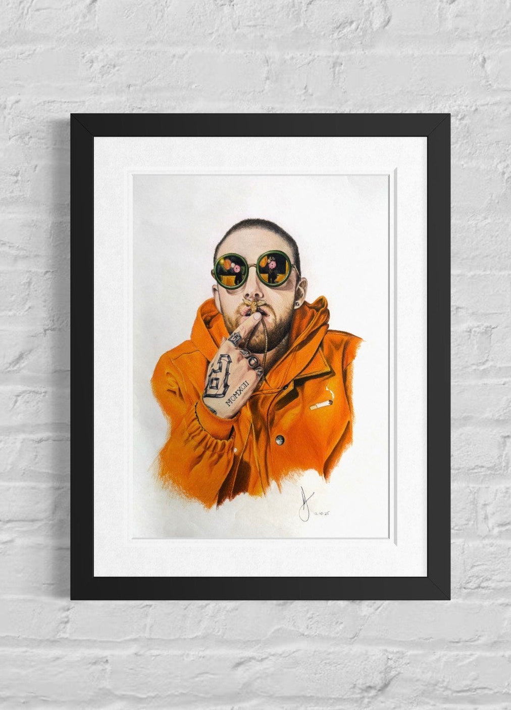 Mac Miller Portrait | Original Fan Art Painting – Marlee Jean's Studio